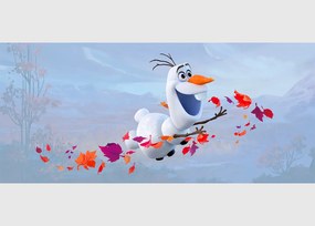 Dětská vliesová fototapeta na zed' Ledové království Olaf, Disney | 202 x 90 cm | DFTDNH 5385