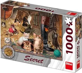 DINO Tajemné kočičky - Secret collection / 1000 dílků / od 15 let