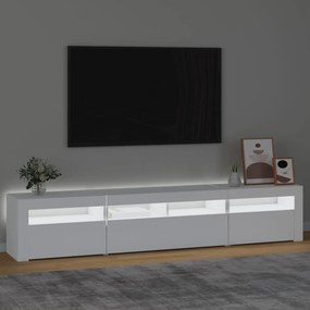 TV skříňka s LED osvětlením bílá 210 x 35 x 40 cm 3152730