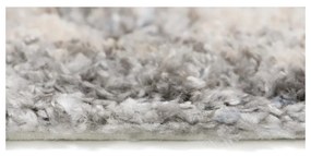 Kusový koberec shaggy Tezzy krémově šedý 80x150cm