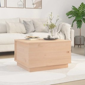 vidaXL Konferenční stolek 60 x 50 x 35 cm masivní borové dřevo [813417] Barva: Černá