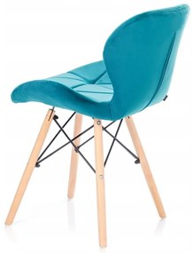 Skandinávská čalouněná židle, 73x47x37 cm,různé barvy Barva: Námořnická