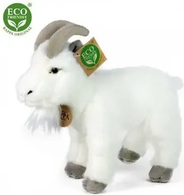 RAPPA Plyšový kozel/koza 20 cm / ECO-FRIENDLY / od 0 měsíců