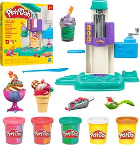 Play Doh Herní sada s modelínou (zmrzlinovač)