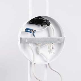 Sollux Lighting Nástěnné svítidlo NOX 2 bílé s vypínačem