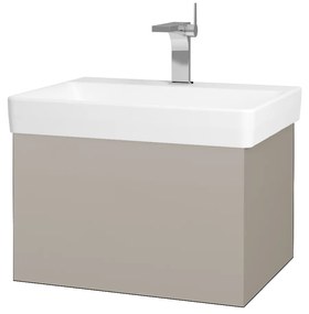 Dřevojas Koupelnová skříň VARIANTE SZZ 60 Varianta: N01 Bílá lesk / L03 Antracit vysoký lesk