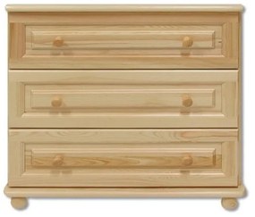 Casarredo DK-106 komoda s 3 zásuvkami, moření olše