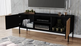 Meorati 150 TV skříňka otřepy/Řemeslný dub