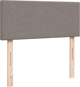 Box spring postel s matrací taupe 120x190 cm textil 3287004