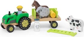 Dřevěný traktor Viga 44680