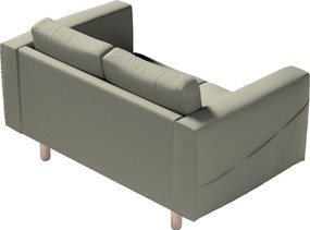 Potah na pohovku IKEA Norsborg 2-místná barva šedá látka pletený vzor