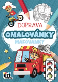 JIRI MODELS Omalovánky A5 Doprava 2
