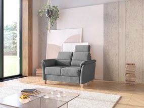 XXXLutz DVOUMÍSTNÁ POHOVKA, textil, šedá Sit & More - Pohovky - 000144019798
