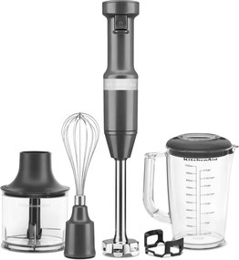 Tyčový mixér s příslušenstvím KitchenAid s příslušenstvím antracitový 5 dílů