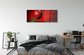 akrylový obraz jablko ve vodě 120x60 cm