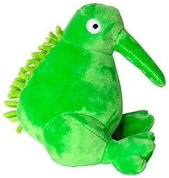 KIWI WALKER s.r.o Hračka pes PLUSH plyš,pískací,zelená 16cm Kiwi