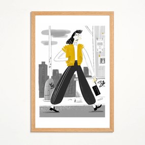 Milan Starý | Frajer Rám: Bílý, Velikost: 30 x 20 cm