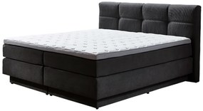 Sun garden Kontinentální postel BOXSPRING PORTAGE BX2110 160x200 cm - tmavě šedá