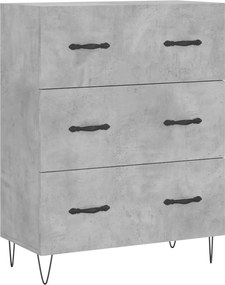 vidaXL Skříň highboard 69,5 x 34 x 180 cm kompozitní dřevo [3189375] Barva: kouřový dub