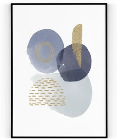 Plakát / Obraz Abstract Pololesklý saténový papír 210 g/m² A4 - 21 x 29,7 cm
