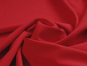 Biante Dekorační povlak na polštář s lemem Rongo RG-060 Červený 40 x 60 cm