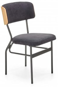 Židle SMART (Dub / Černá)