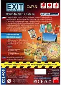 DINO EXIT Úniková hra: Dobrodružstbí z Catanu / pro 1-4 hráče / délka