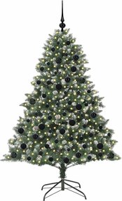 Umělý vánoční stromeček Zelená 180 cm PVC, plast a ocel 3395234