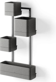XXXLutz KVĚTINÁČ kov, plast, textil, 36/18/72 cm Umbra - Květináče a obaly na květináče - 0074220025