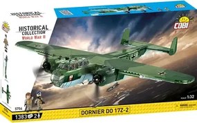COBI 5754 II WW Dornier DO 17Z-2 / 1383 kostek / 2 figurky / 1:32 / od