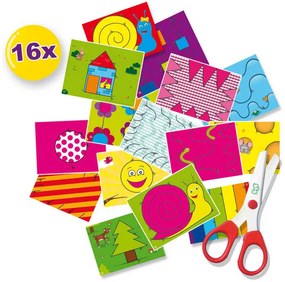 SES CREATIVE Vystřihování pro nejmenší kreativní set s nůžkami 14809