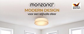 Stropní svítidlo bílý textil Ø38cm