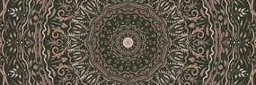 Obraz Mandala ve vintage stylu - 135x45 cm