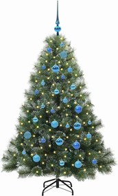 Umělý vánoční stromeček s stojanem Zelená 150 cm PE a PVC 3397842