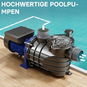 Bazénové čerpadlo XPOtool – 10800 l/h, 180 W (51554)