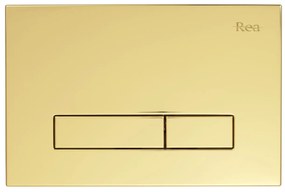 Tlačítko k WC podomítkovým systémům REA HD K011A-Q, zlatá