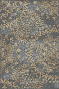 Kusový koberec Kanios grafit 100 x 180 cm