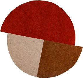 XXXLutz VLNĚNÝ KOBEREC, 150 cm rezavá Flair Rugs - Online Only koberce & rohožky - 003165036801