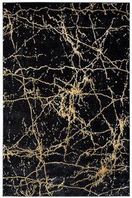 Kusový koberec ELITE 4355 black/gold 160x220 cm