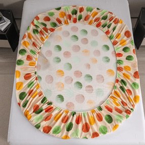 Prostěradlo mikroplyš DOTELLA 200x200 cm barevné