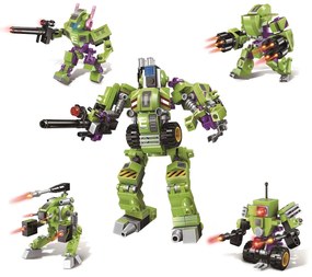Qman Pioneer Police-Apocalypse 1802 sada 4v1