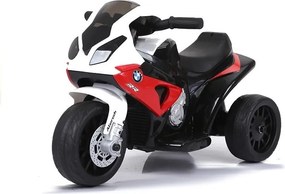 LEAN CARS Elektrická tříkolka motorka BMW S1000RR, červená