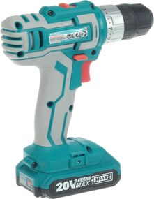 Vrtací šroubovák aku, 20 V Li - ion (1 × ), 2000 mAh TOTAL TDLI20024