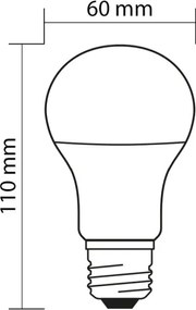 LED žárovka E27 McLED 8W (60W) neutrální bílá (4000K) ML-321.095.87.0