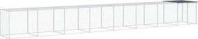 Klec pro kuřata se střechou antracitová 803 x 98 x 90 cm ocel 3189042