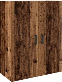 Vysoký bufet Staré dřevo 69,5 x 34 x 180 cm Kompozitní dřevo 3394539