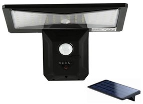 Immax Immax 08482L-LED Solární nástěnné svítidlo se senzorem LED/2,6W/5,5V IP65 černá IM1109