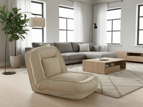 Relaxační polohovací křeslo LAZY SOFA, béžové
