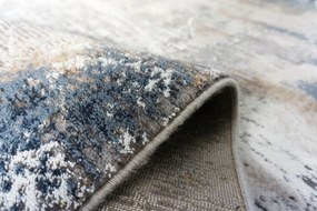 BE Koberec Mitra 3002 NAVY - tmavě modrý béžový obdélníkový Rozměr: 60x100 cm