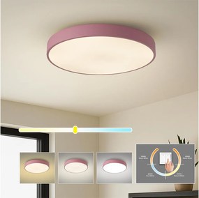 Brilagi - LED Stropní svítidlo POOL LED/60W/230V 3000/4000/6000K 50 cm růžová